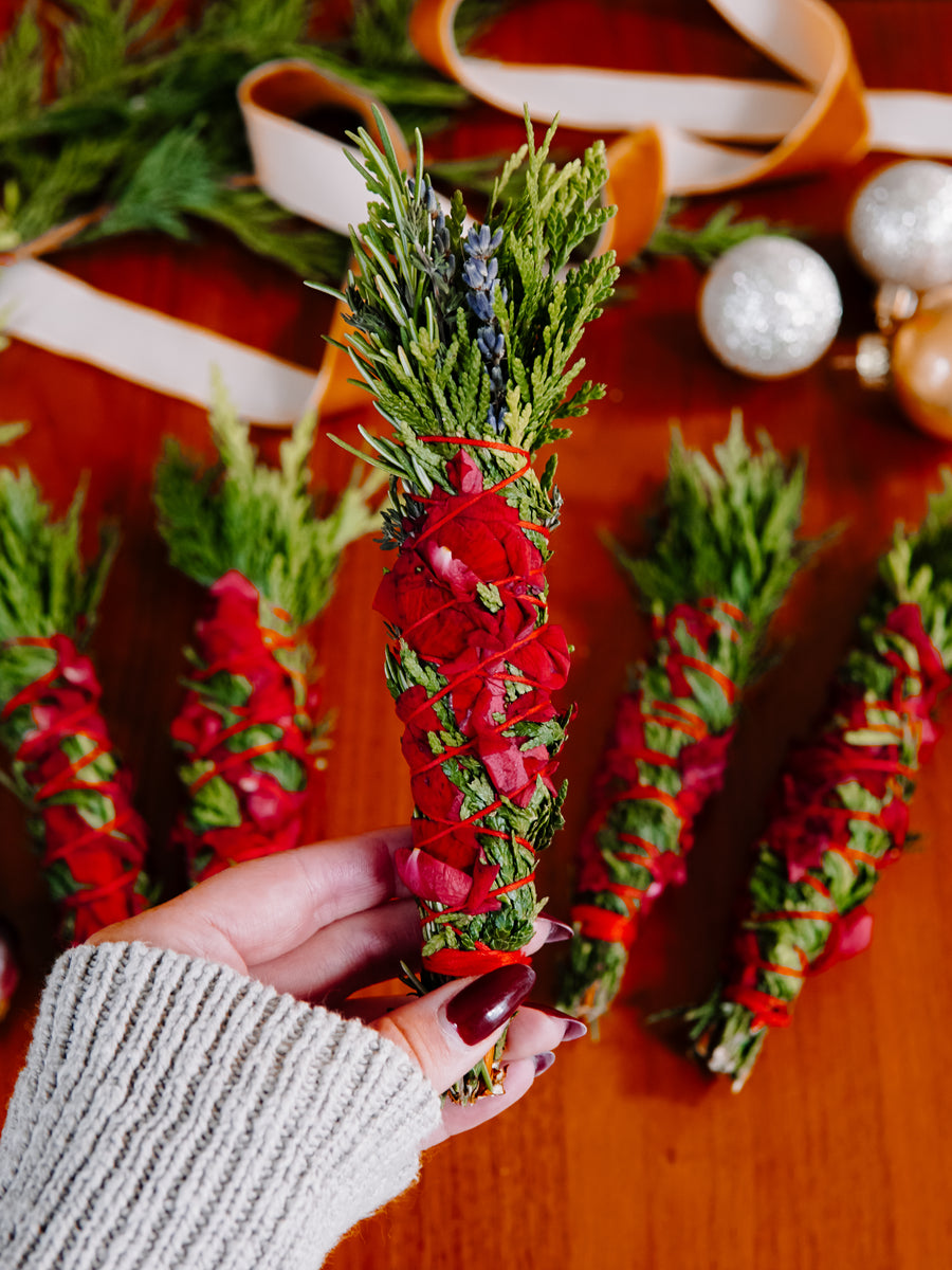 Yule Wand – Twig And Stone